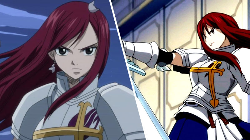 Anime Wallets FAIRY TAIL Erza Scarlet High Kick Ver. Crimson Rabbit 1/6 ...