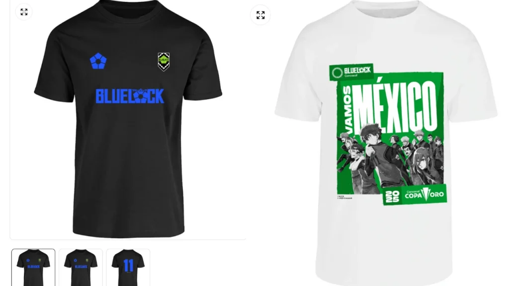 Blue Lock lanza colección oficial para Latam con diseños exclusivos